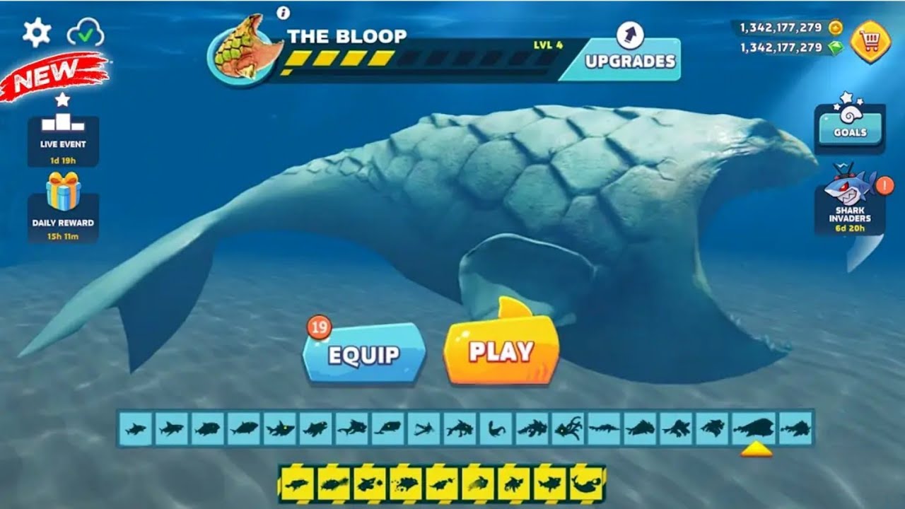 Hungry Shark Evolution - New Shark Coming Soon Update All 27 Sharks ...