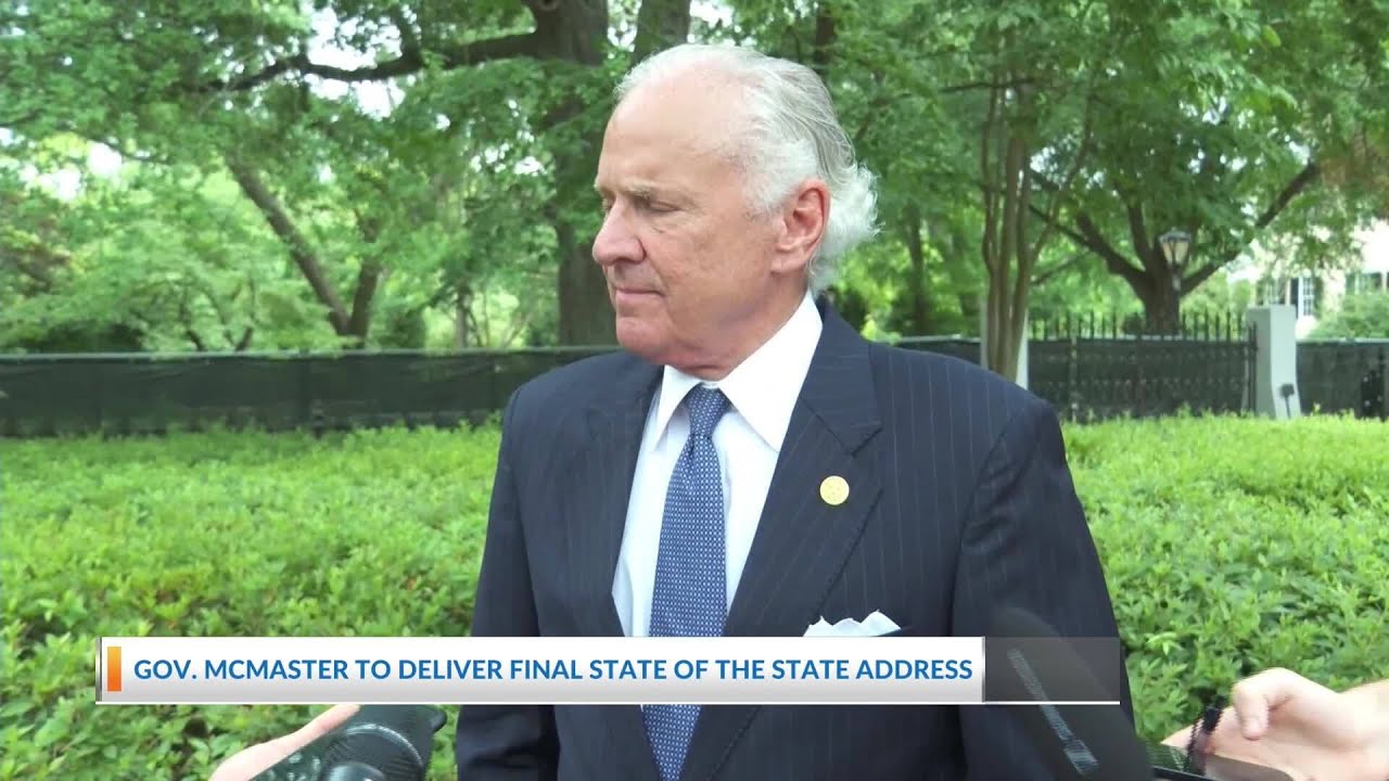 Gov. McMaster to deliver final State of the State address - YouTube
