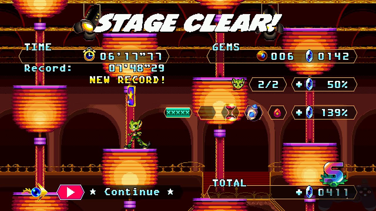 Freedom Planet 2 - Globe Opera 2 Rainbow S (Carol) - YouTube