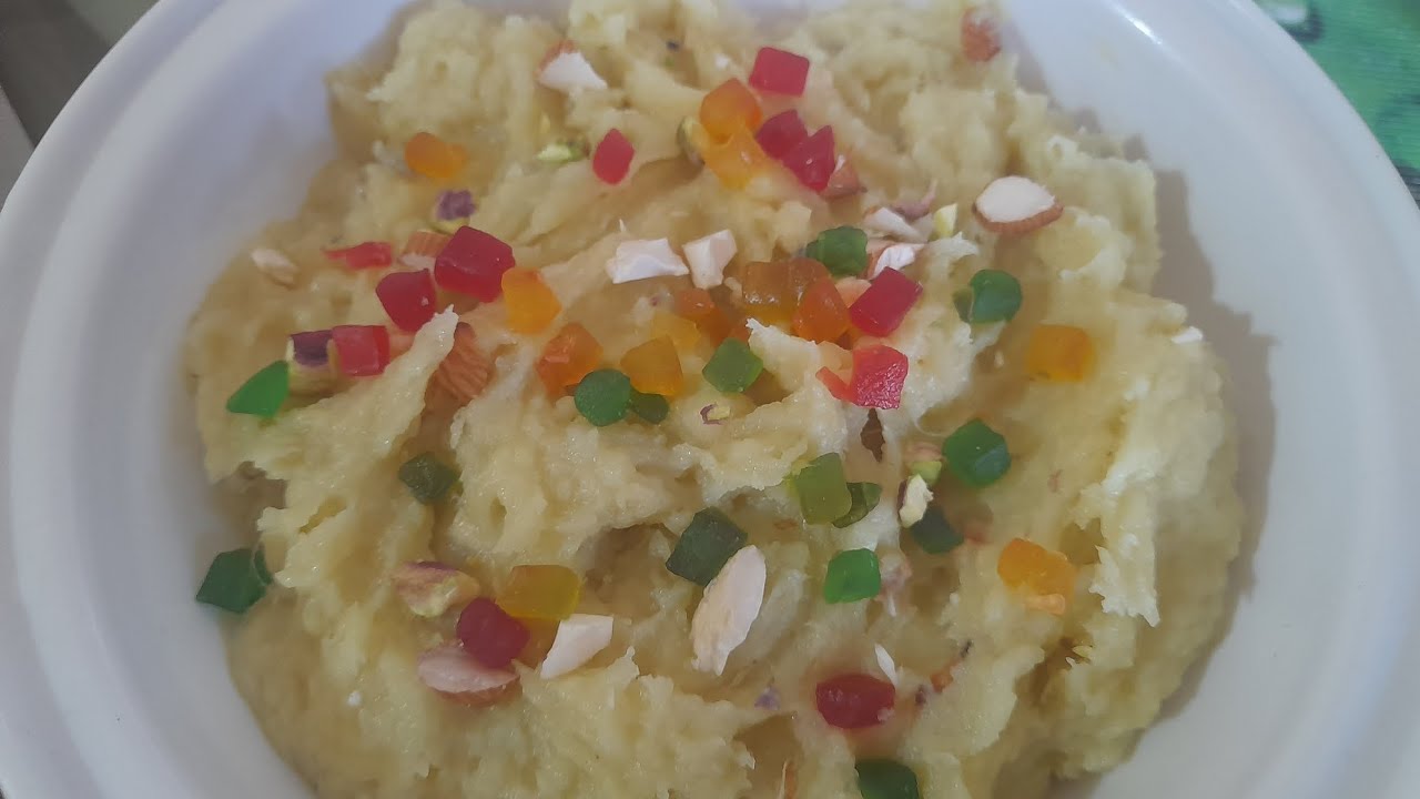 નવી રીતે શક્કરિયા નો શીરો/ shakkriya shiro/sweet potato 🍠 shiro #food # ...