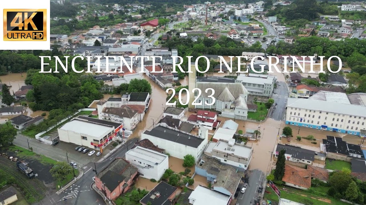 Enchente Rio Negrinho 05/10/2023 - YouTube