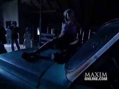 Paris Hilton - Maxim Photo Shooting Video