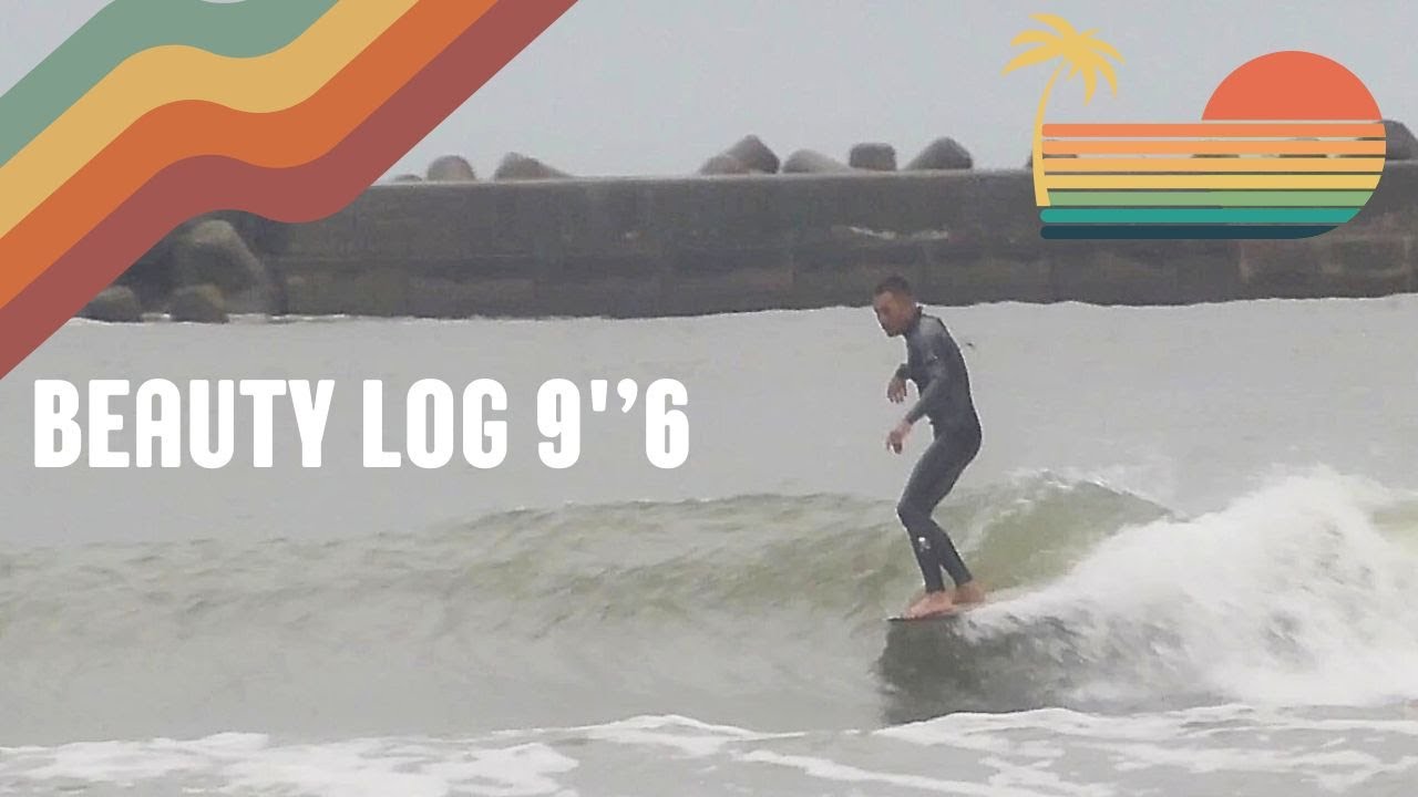 シングルフィン ロングボードBEAUTY LOG 9’6 - YouTube