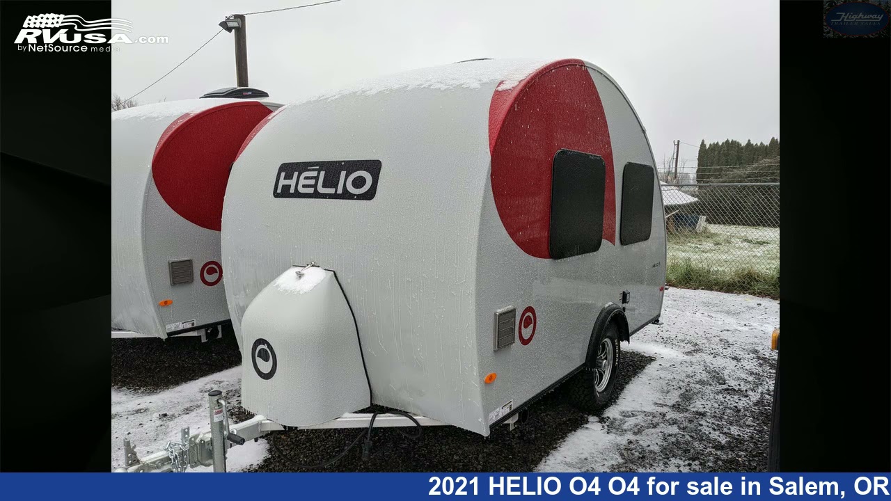 Eye-catching 2021 HELIO O4 O4 Travel Trailer RV For Sale in Salem, OR ...