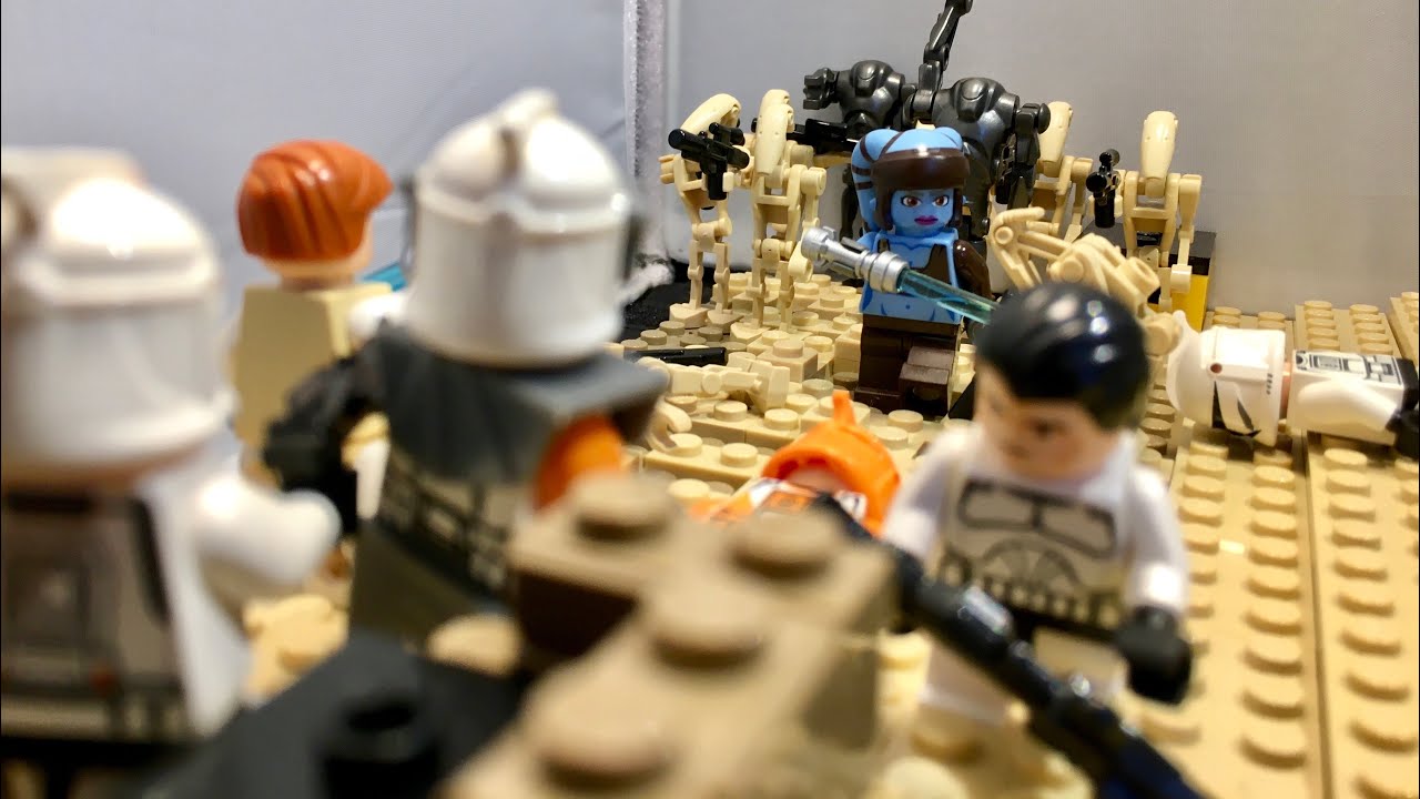 Lego Star Wars MOC Battle On Ryloth - YouTube