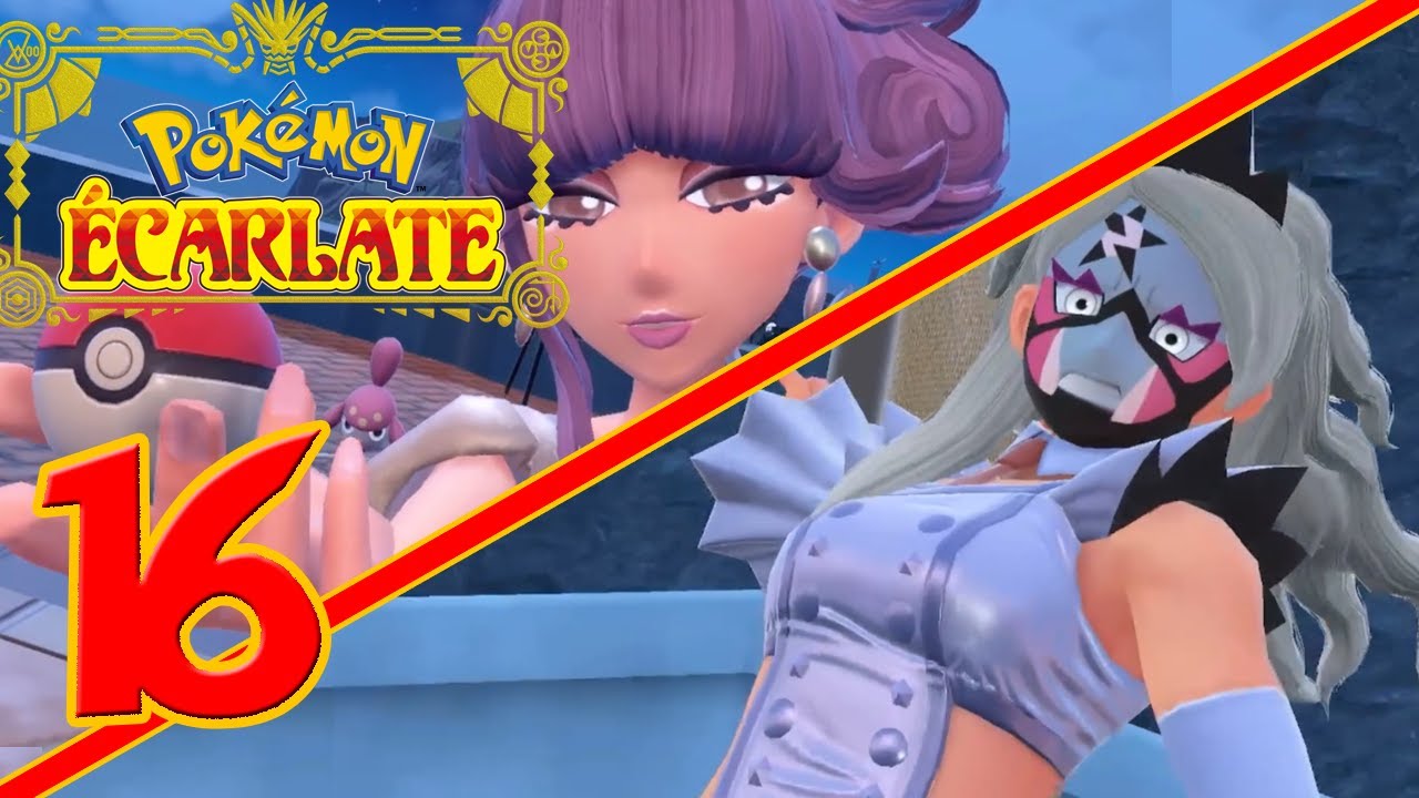Pokémon Écarlate ep 16 Tully la championne Psy & Nèflie - YouTube