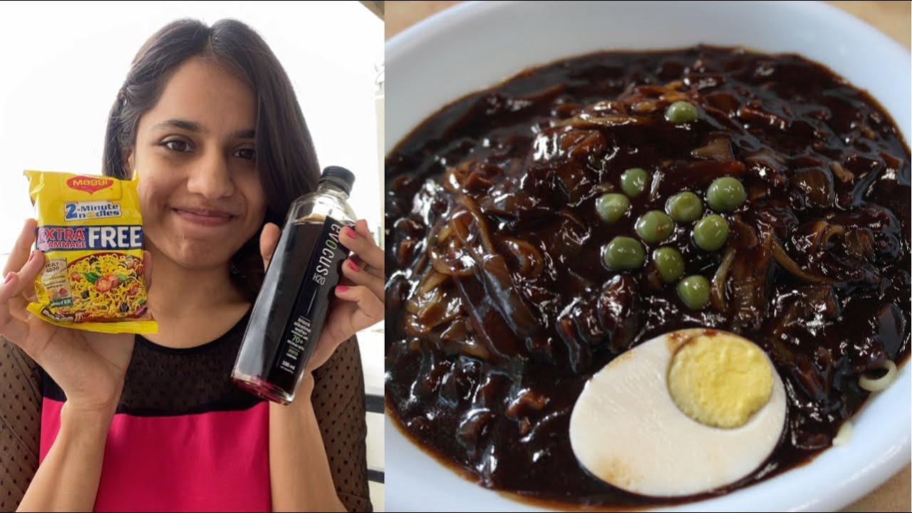 Black Water Maggi 😱😱 | Food Experiment | So Saute - YouTube