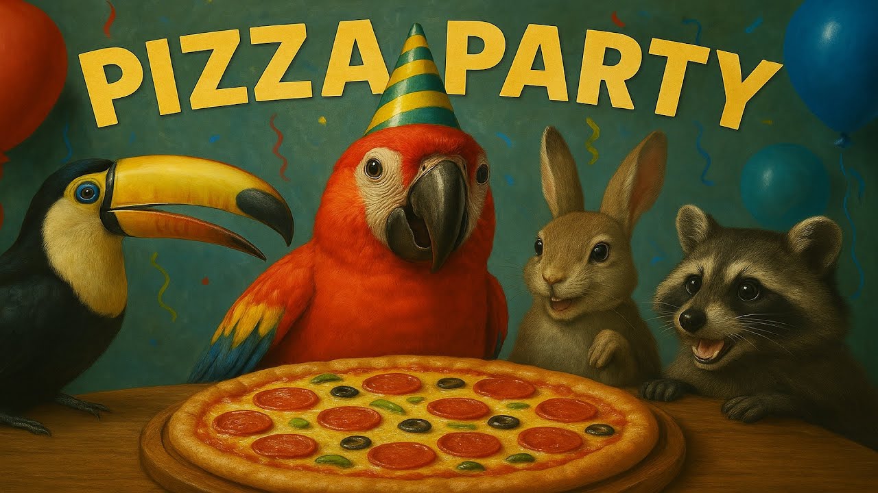Pizza Party Song for Kids - YouTube