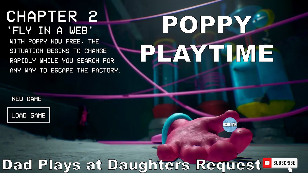 POPPY PLAYTIME - Chapter 2 - Fly In a Web - Full Play Through - YouTube