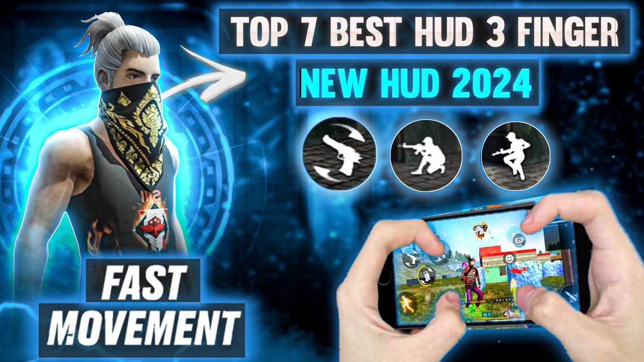 fast movement 3 finger custom hud (Best settings) new best custom hud 👽 ...