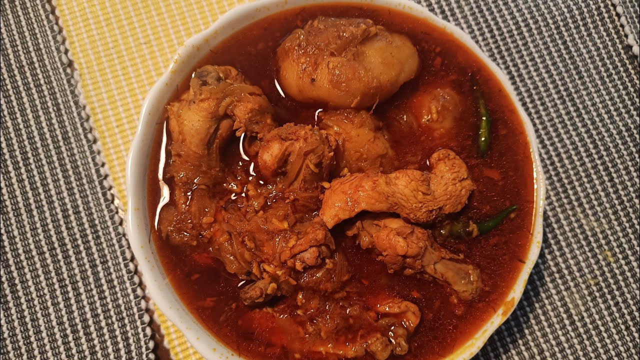 Jhot pot chiken in pressure cooker (easy and tasty chicken recipe ...