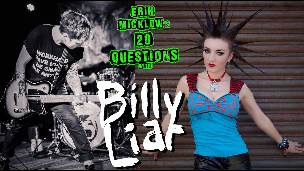 20 Questions with BILLY LIAR (Episode 16) - YouTube