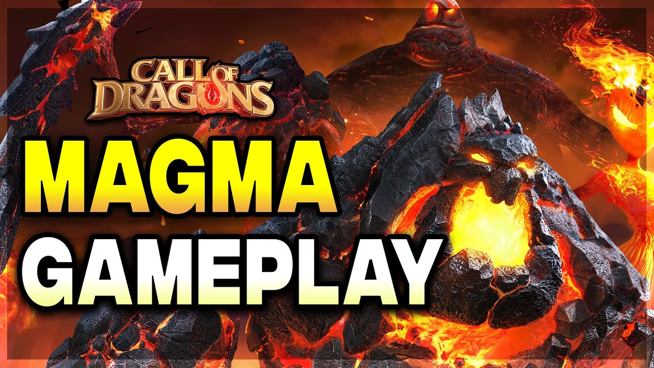 LE GAMEPLAY DU MAGMA - CALL OF DRAGONS FR - YouTube