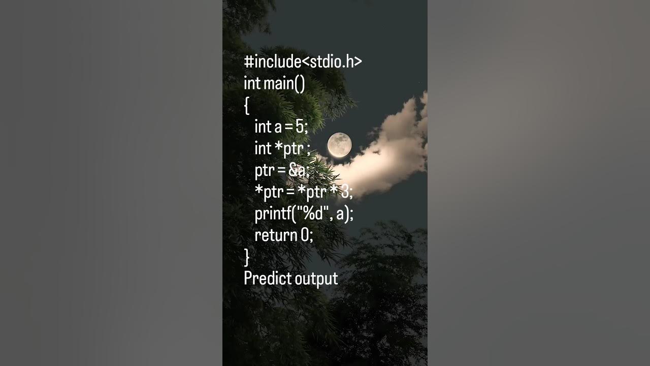 𝐏𝐫𝐞𝐝𝐢𝐜𝐭 𝐎𝐮𝐭𝐩𝐮𝐭 #cprogramming #language #code #codes #JavaScript #string ... 𝐏𝐫𝐞𝐝𝐢𝐜𝐭 𝐎𝐮𝐭𝐩𝐮𝐭 #cprogramming #language #code #codes #JavaScript #string ...