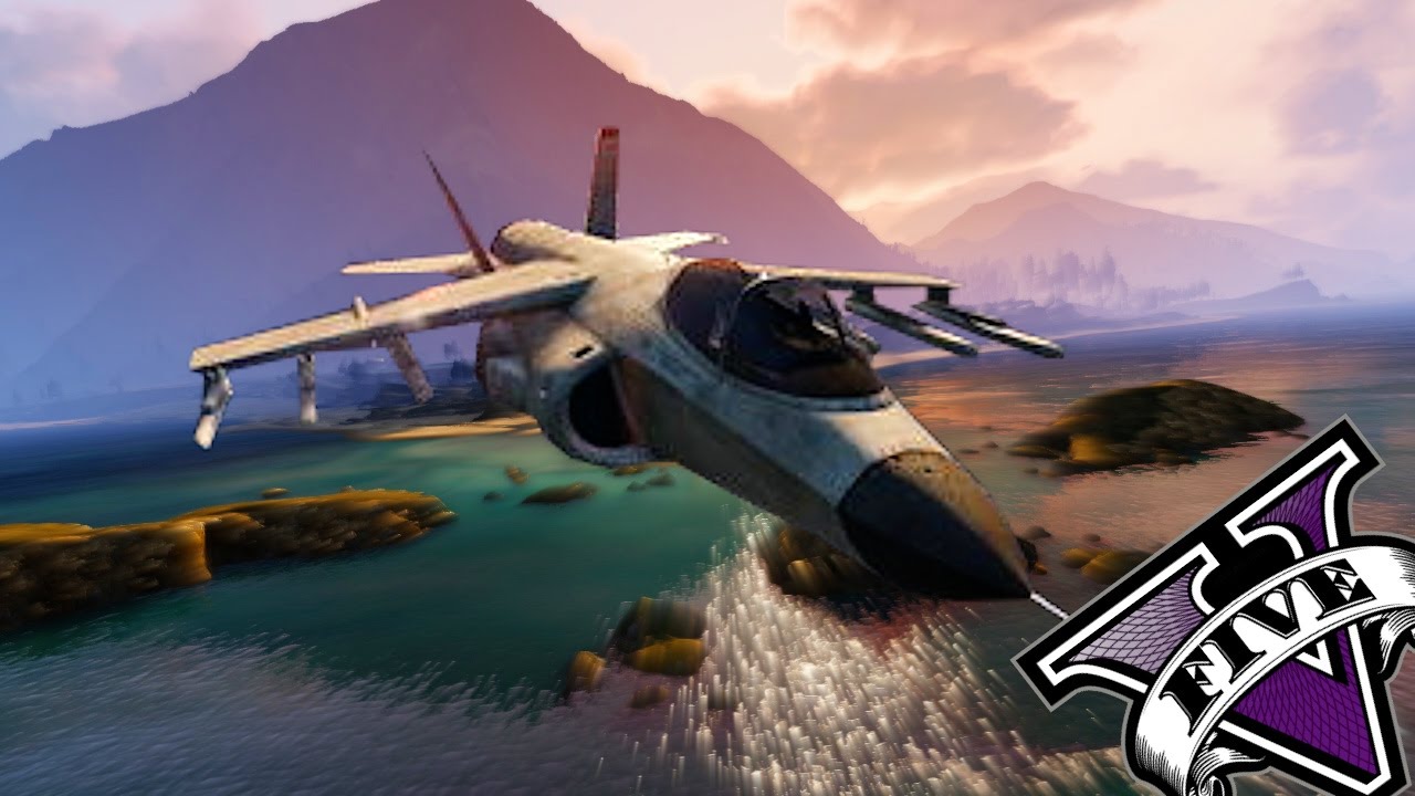GTA 5 - HYDRA EPIC STUNT !! - YouTube