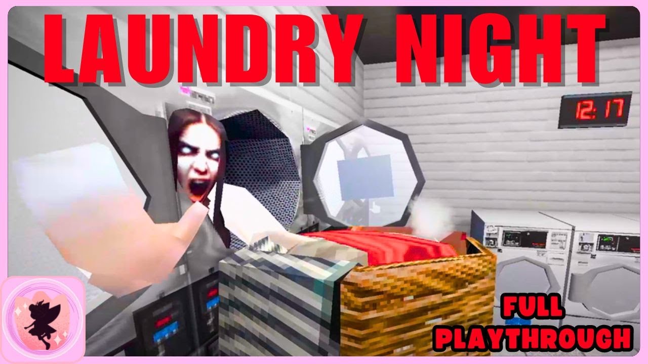 LAUNDRY NIGHT - Indie Horror Game - Full Playthrough - (No Commentary) - YouTube
