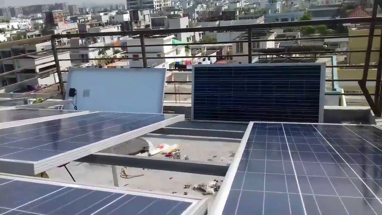 installation of solar system bd - YouTube