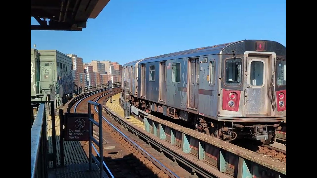 R142 Jerome Set 4 Train @Whitlock Avenue - YouTube