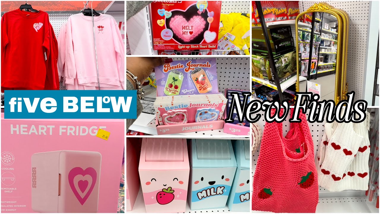 FIVE BELOW New Must Haves the Cutest Finds January 2025 - YouTube