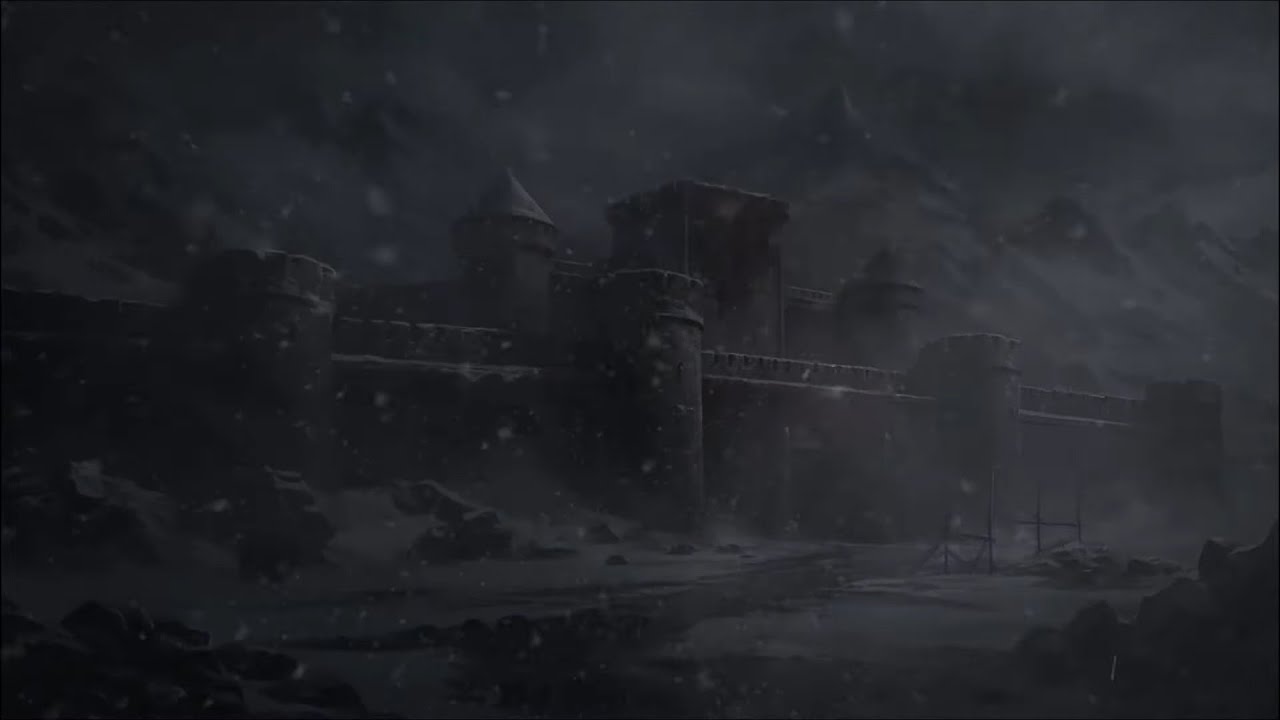 Freezing Blizzard Winter Storm | Icy Snowstorm & Strong Howling Wind ...