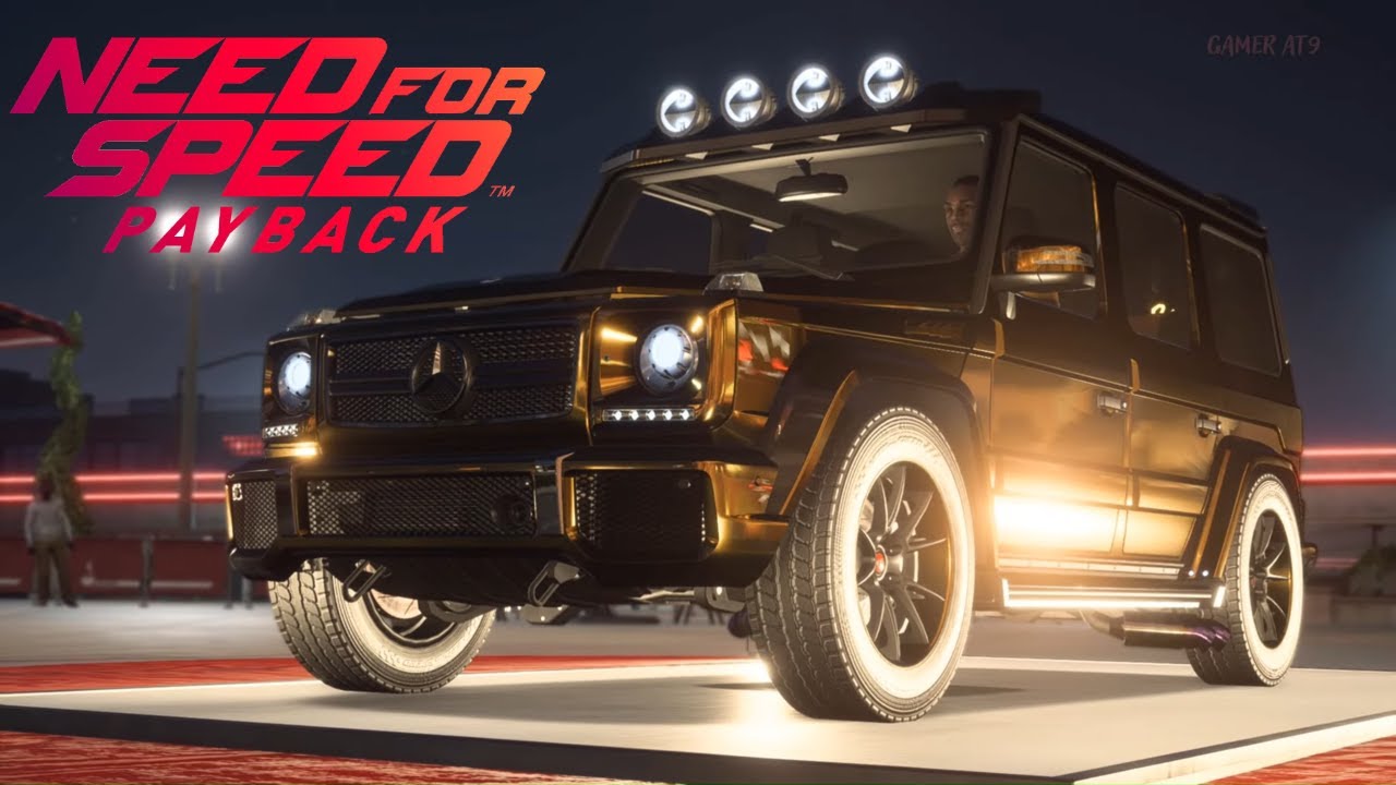 NFS PAYBACK: STEALING GOLD EDITION MERCEDES G WAGON & LAMBORGHINI ...