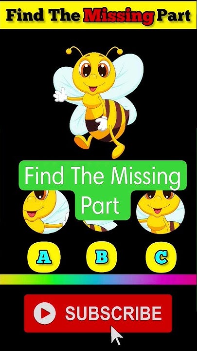 Find The Missing Part.| Test Your Brain Puzzle.| Guess The Missing ...