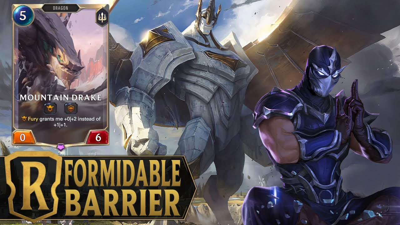 Formidable Barrier - Galio & Shen Deck - Legends of Runeterra A Curious ...