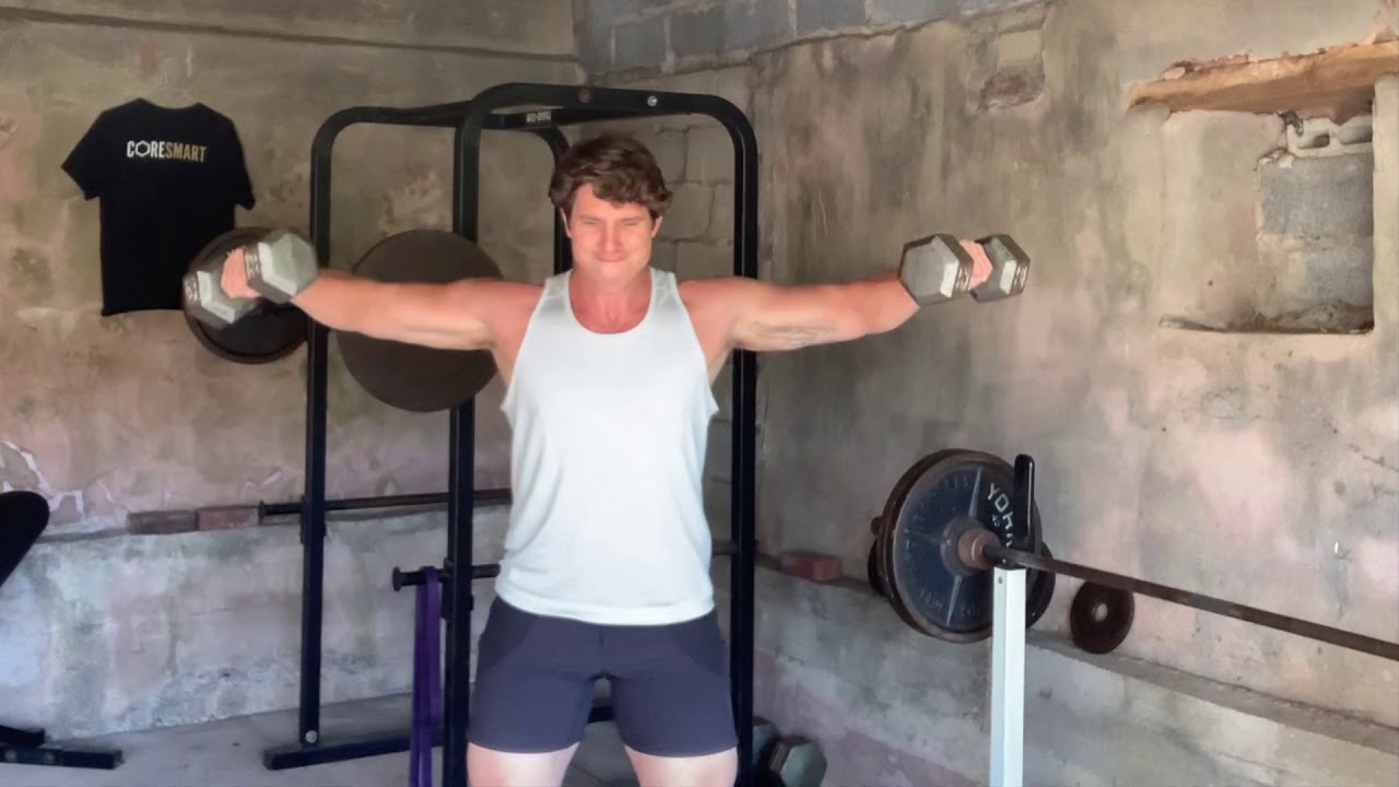 Shoulder Workout with Dumbbells Only (Shoulder Pain Free!) - CoreSmart ...