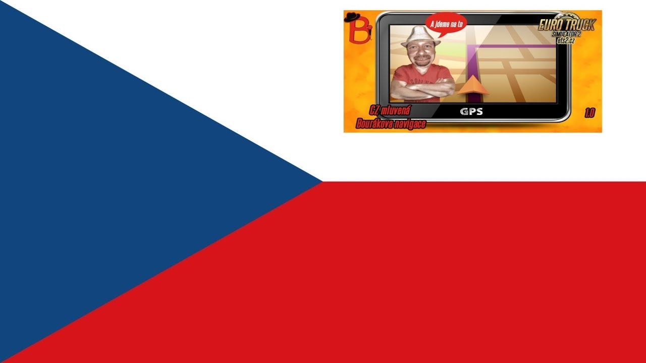 Czech Voice Navigation (Bourákova navigace) Euro Truck Simulator 2 1.35 ...