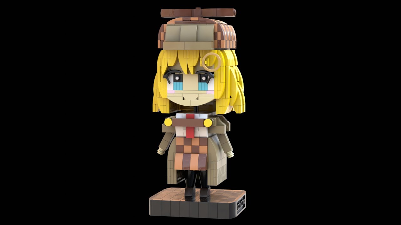 Amelia Watson - Vtuber LEGO MOC. 48 - YouTube
