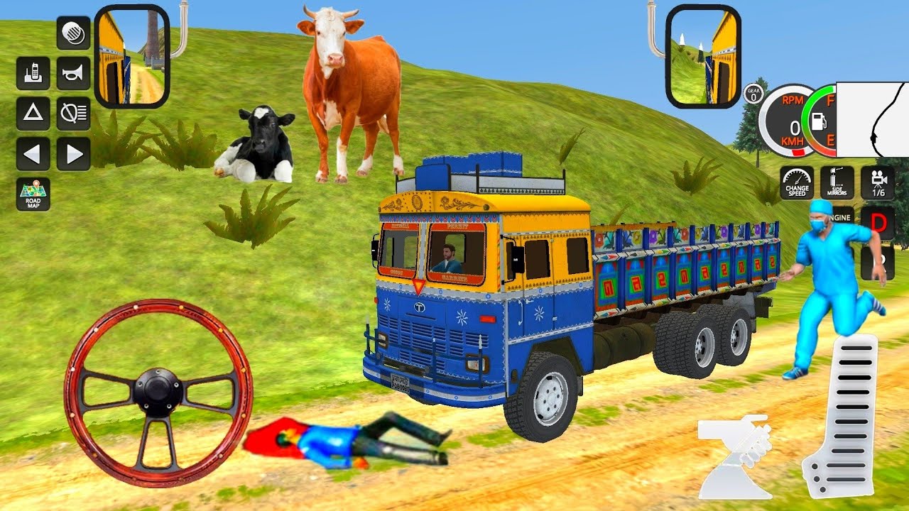 Heavy Cargo Truck Driving Simulator - Indian Offroad Truck Driving ...