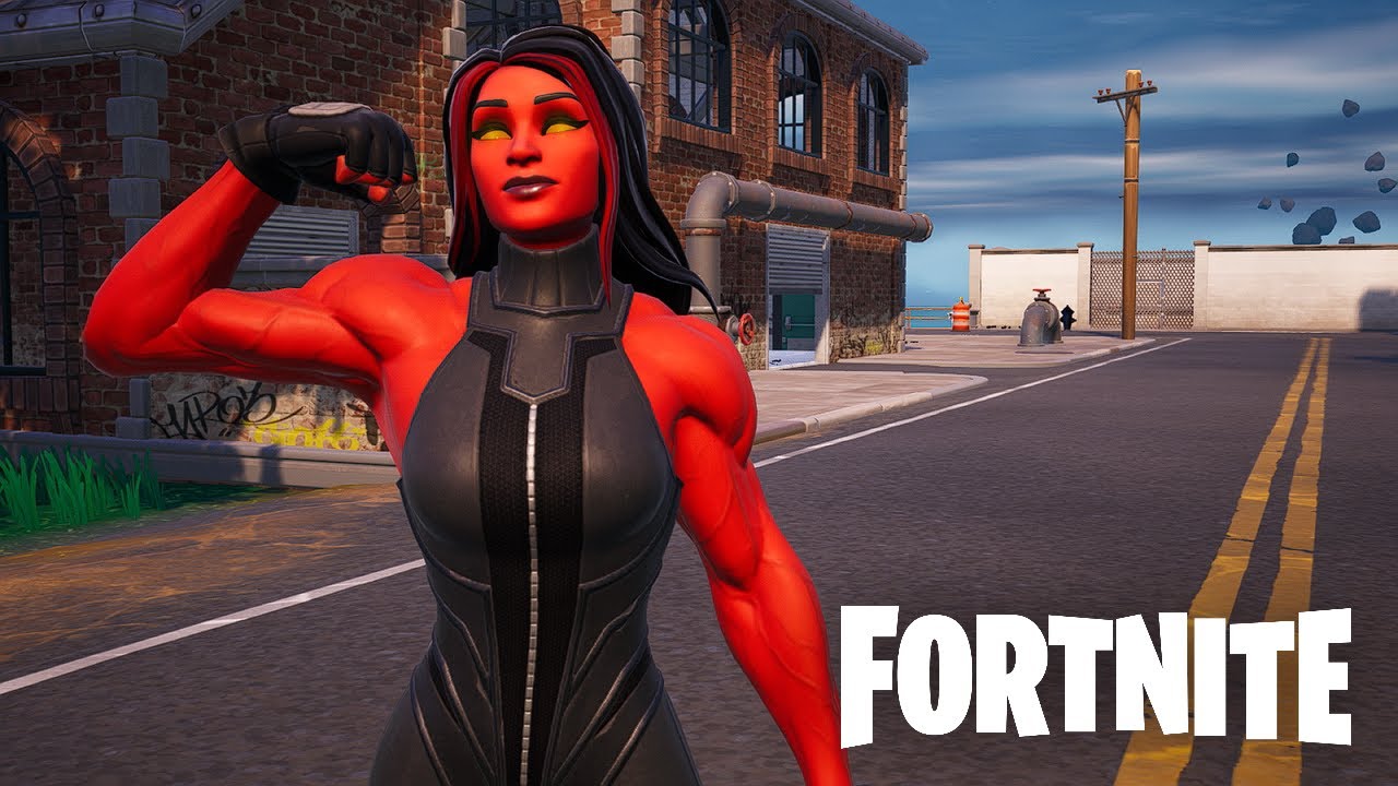 She's Red - Five Minutes of Fortnite - YouTube
