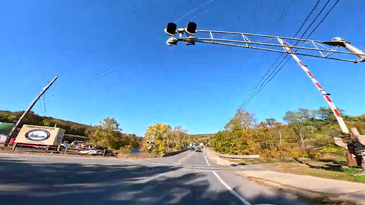 Driving Drive Around Thru (10-2022) 4K New Jersey NJ Pennsylvania PA ...