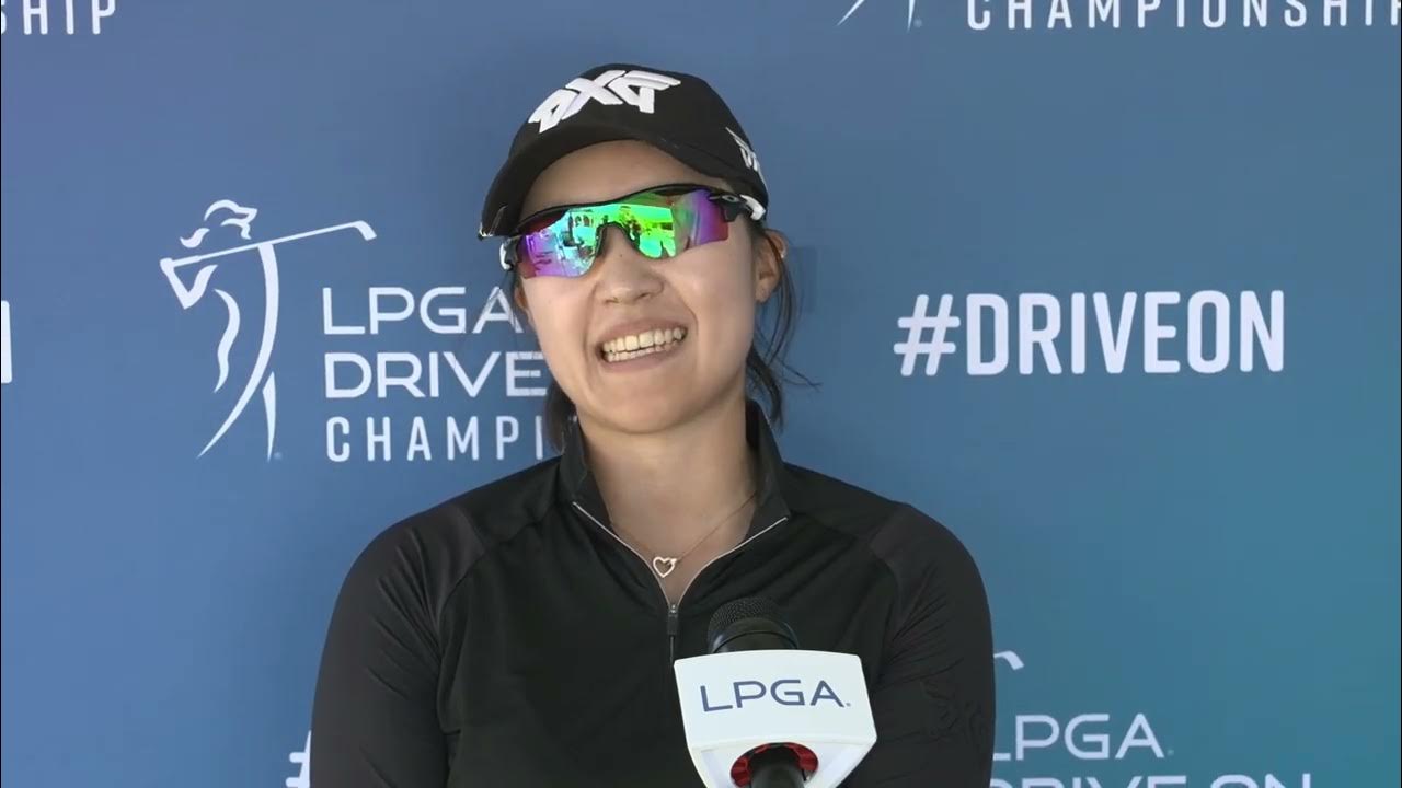 Minji Kang Thursday Press Day 1 Conference 2024 LPGA Drive On Championship © LPGA - YouTube