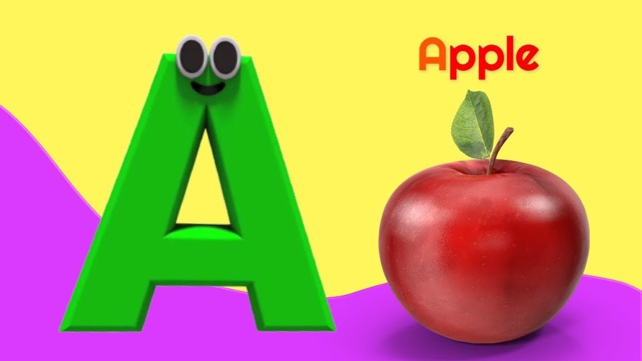 Nursery Rhymes, A Is for Apple, ABC Song, ABC Phonics Song, alphabet ...