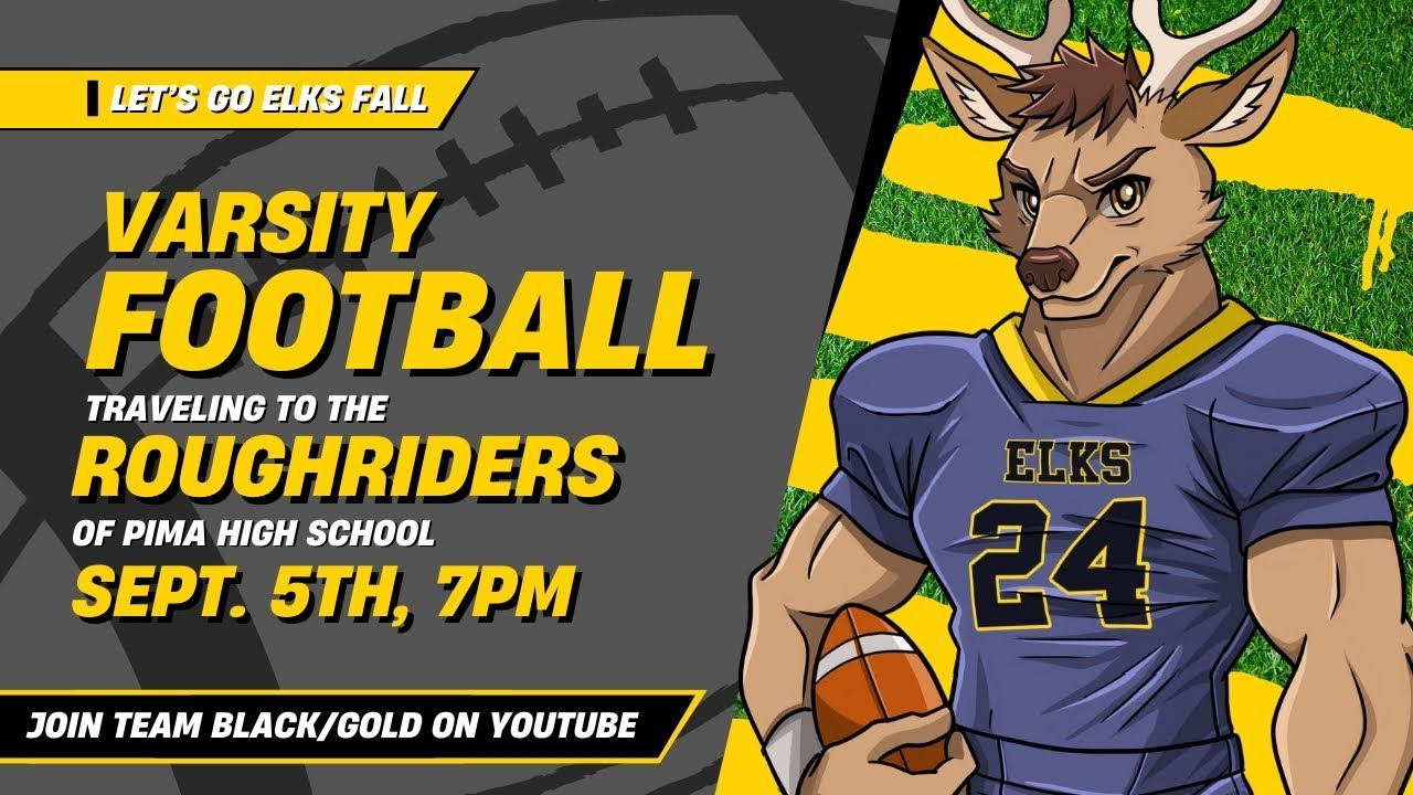 Football | Travel to Pima (Roughriders) - 9/5/2025 at 7:00pm - YouTube