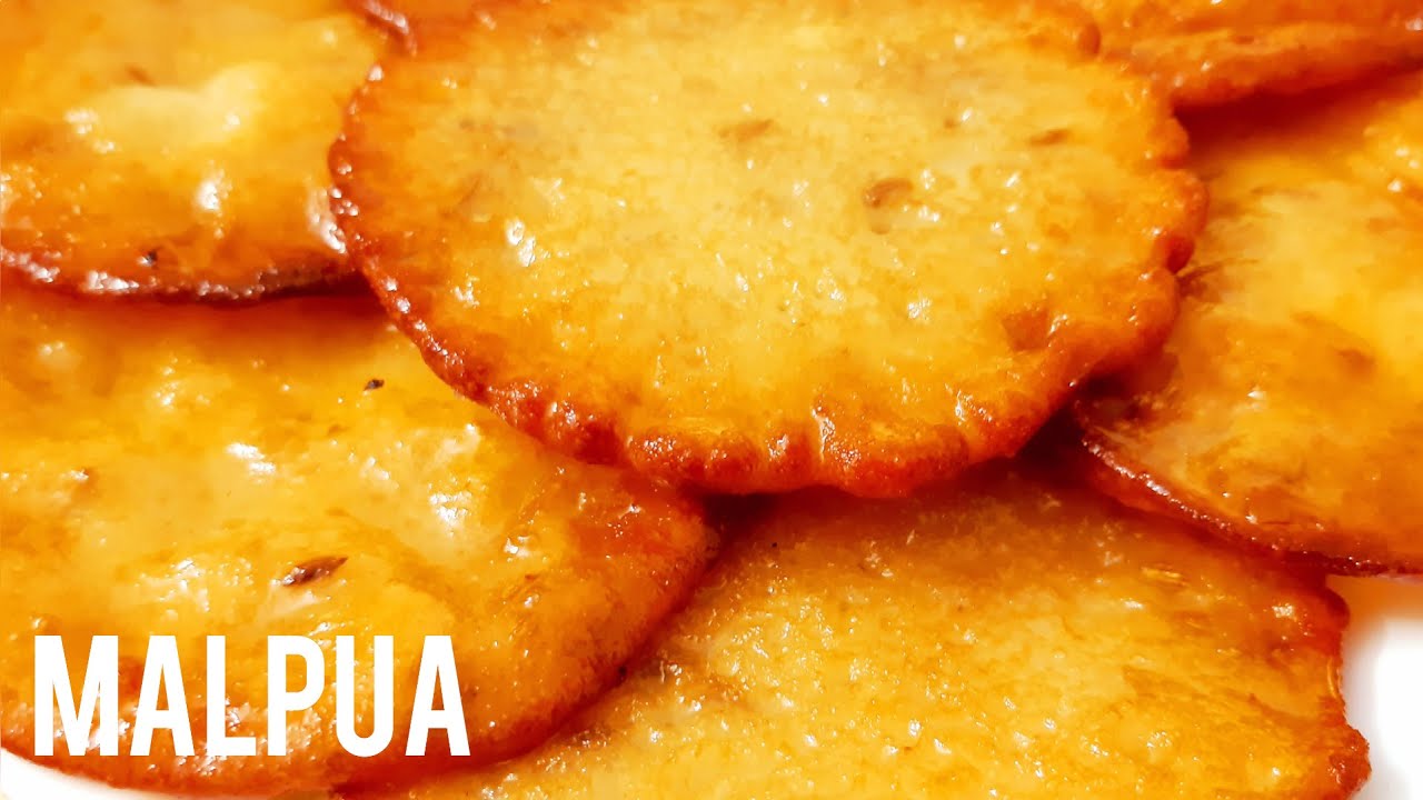 Malpua Recipe | Bengali Traditional Sweet Dish | Malpoa Bengali Recipe ...
