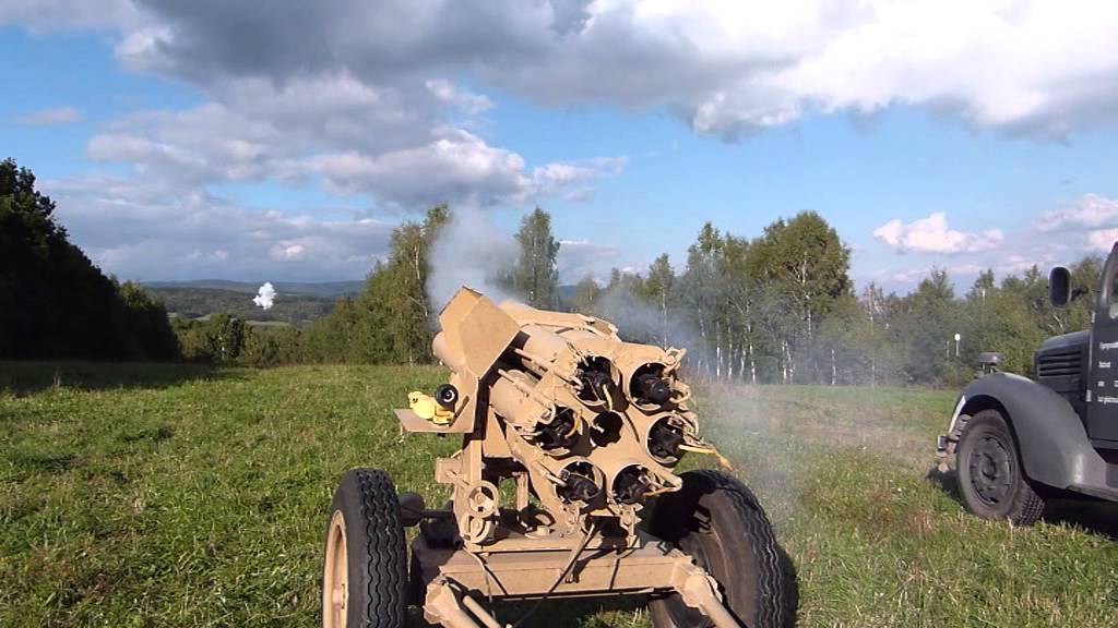 NEBELWERFER 41 - REPLICA - Battle Test - YouTube