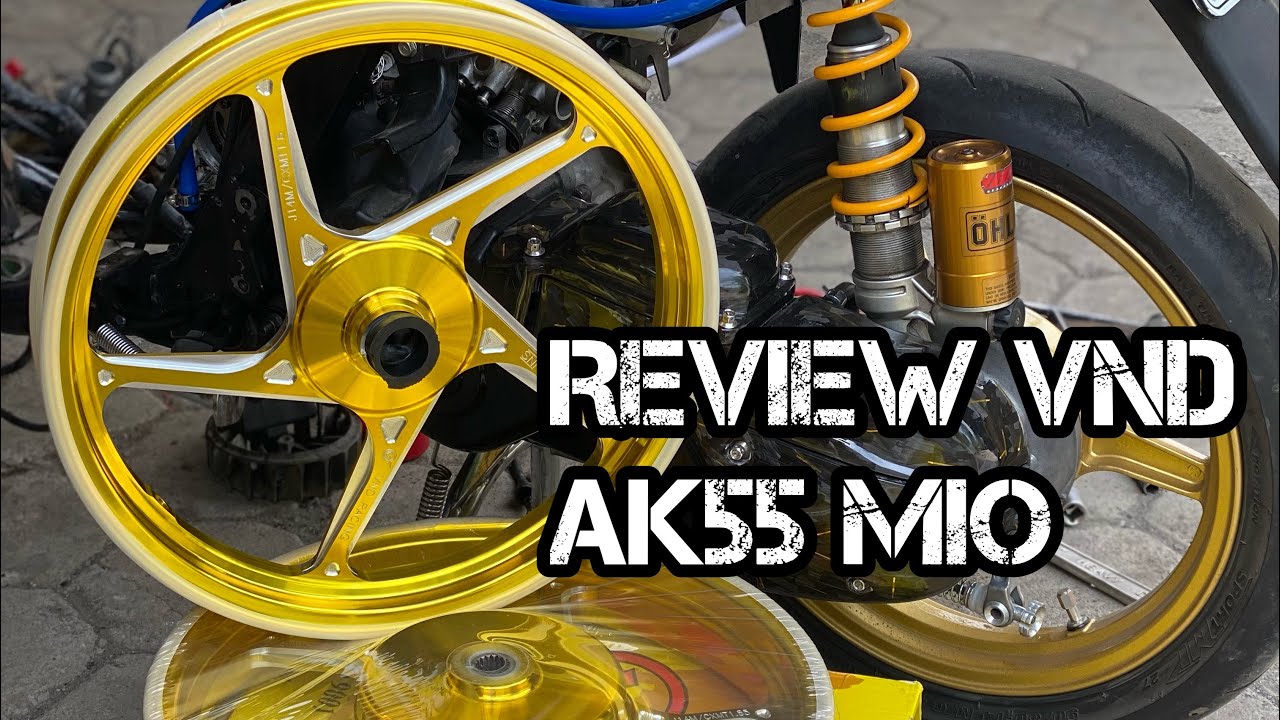 Review Velg VND AK55 MIO - YouTube