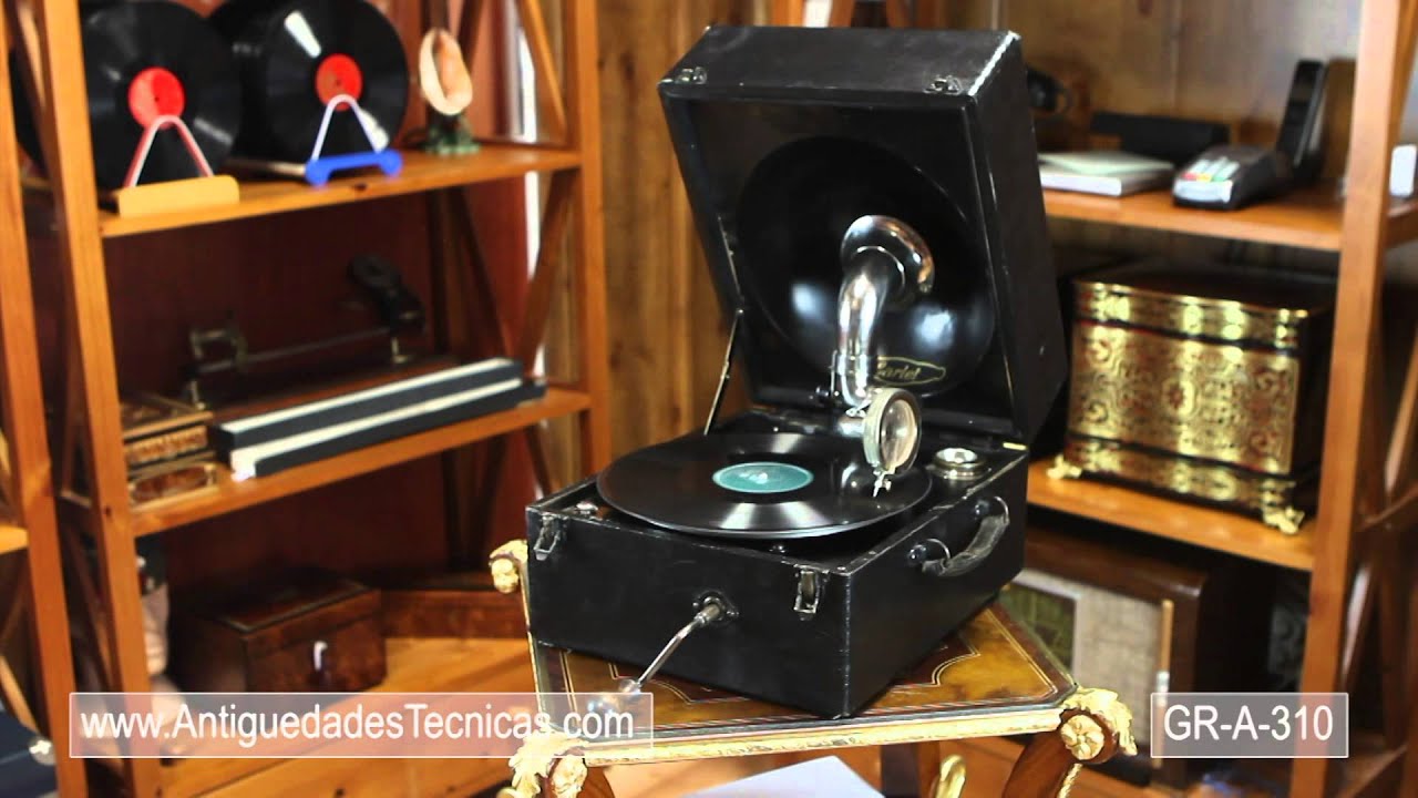 Antique Odeon Carlet Suitcase Gramophone in Working Order. Germany ...