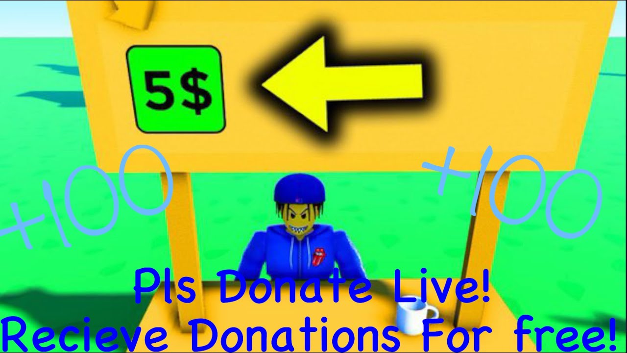 Pls Donate Live Donating to Viewers on NEW UPDATE! - YouTube