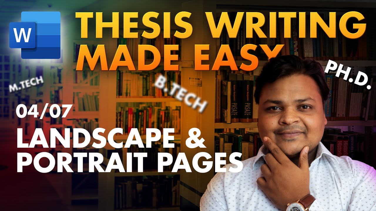 4 Landscape And Portrait Pages In Same Document Series Thesis Writing In Microsoft Word 4 Landscape And Portrait Pages In Same Document Series Thesis Writing In Microsoft Word