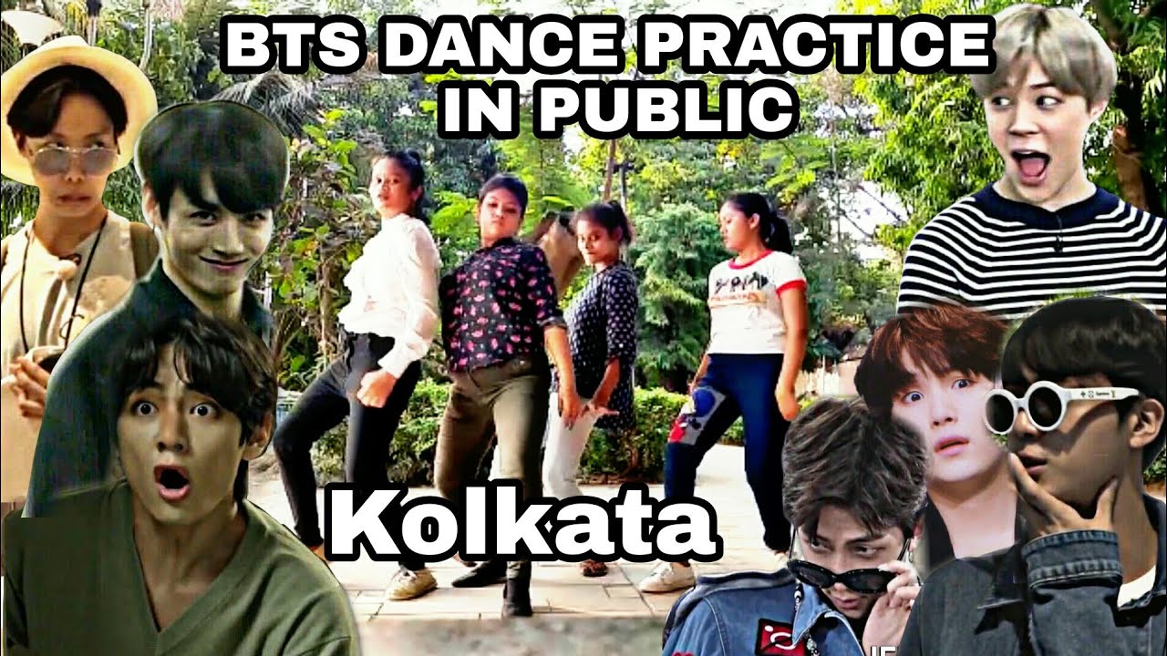 방탄소낸단 BTS MIC DROP DANCE PRACTICE IN PUBLIC "KOLKATA" - YouTube