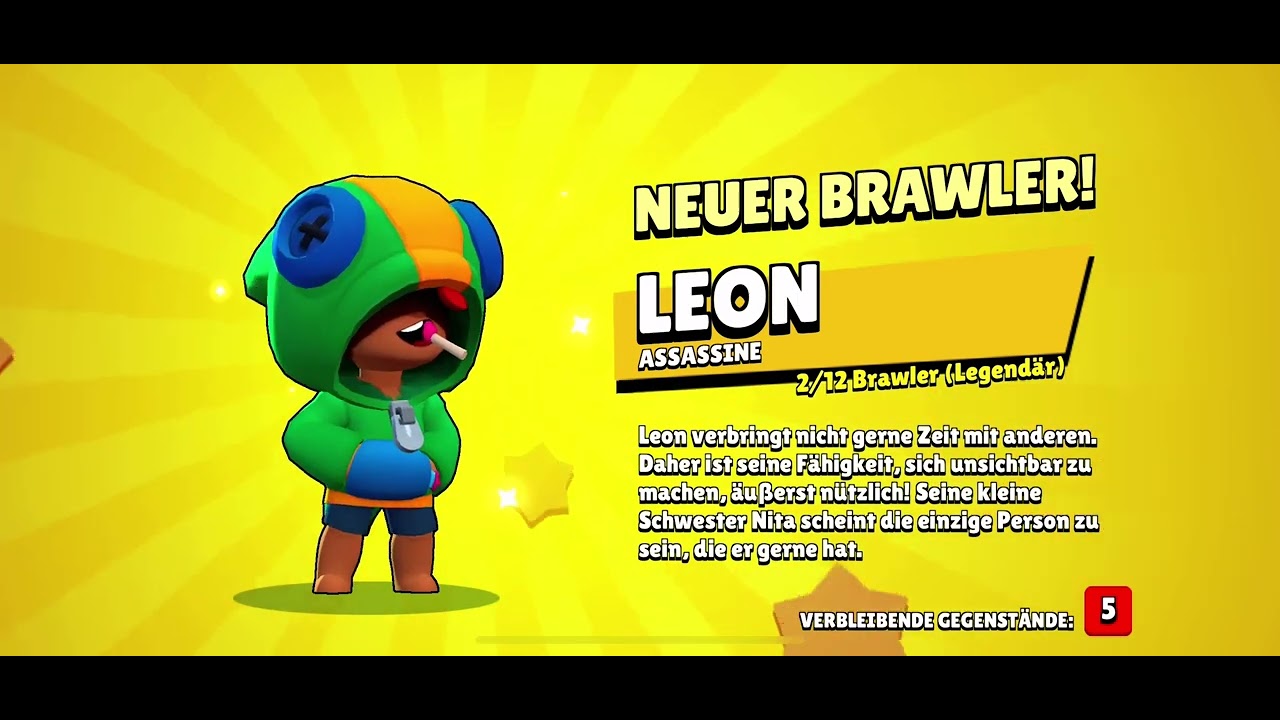 Oh mein Gott, Leute, ich habe Leon gezogen - YouTube