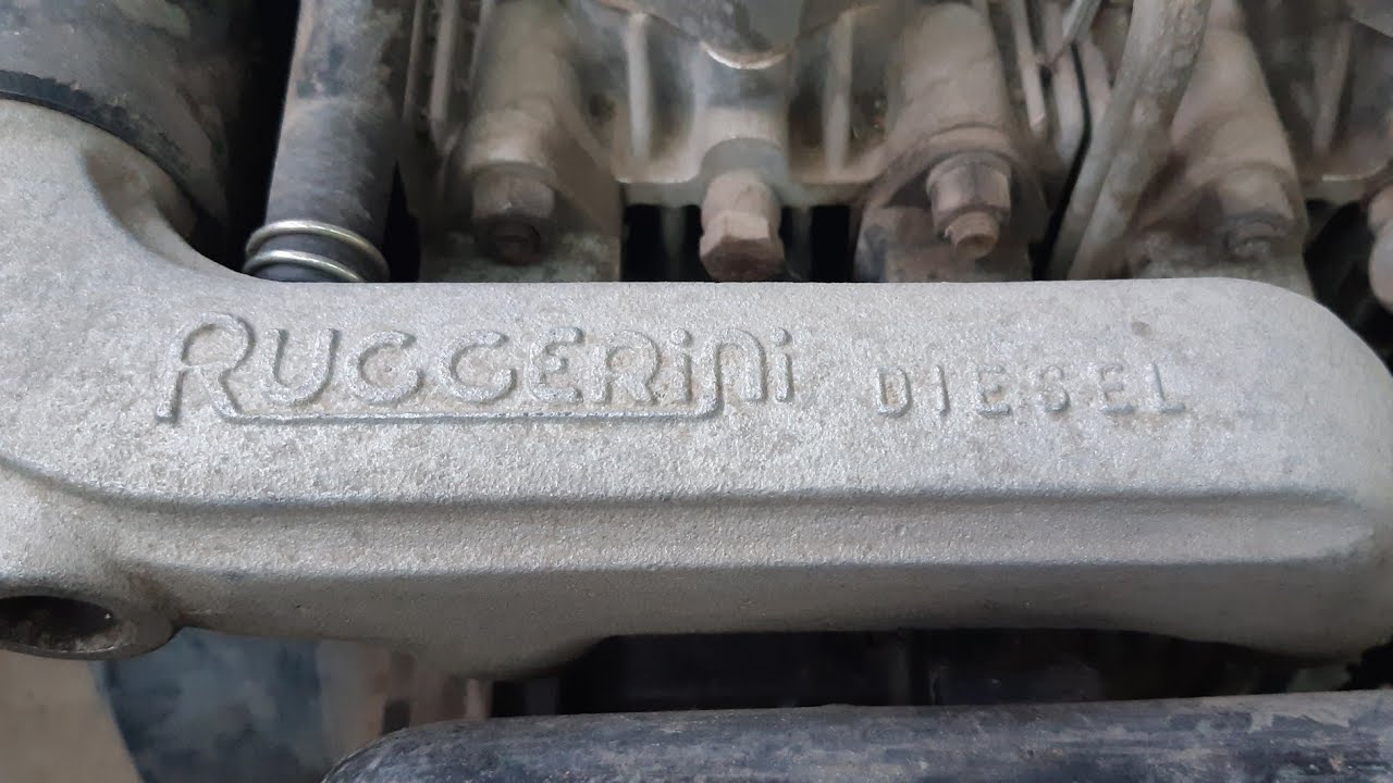 Первый запуск ДВС Ruggerini RD-270 - YouTube