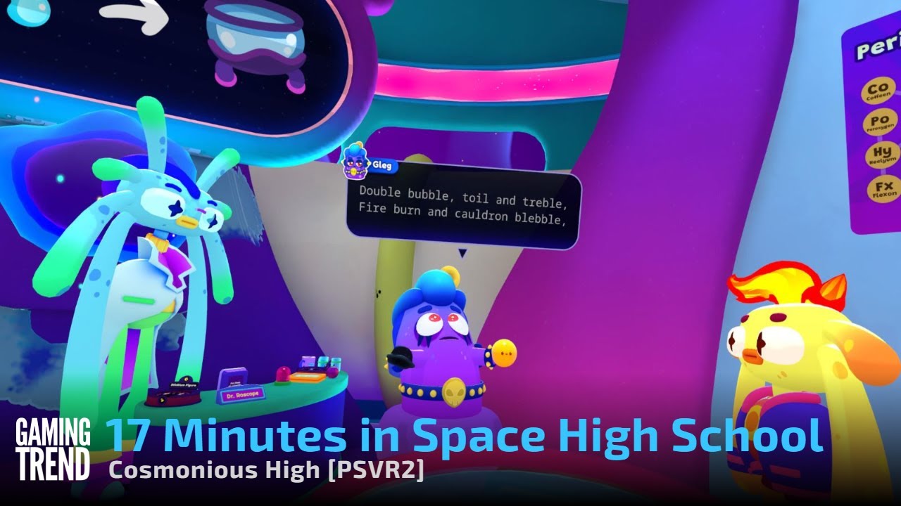 17 Minutes in Space High School - Cosmonious High - PSVR2 - YouTube