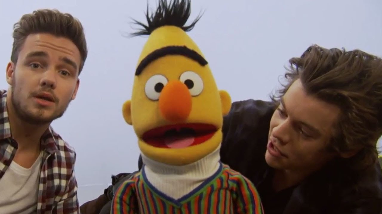One Direction on Sesame Street - Harry & Liam ABC's! - YouTube
