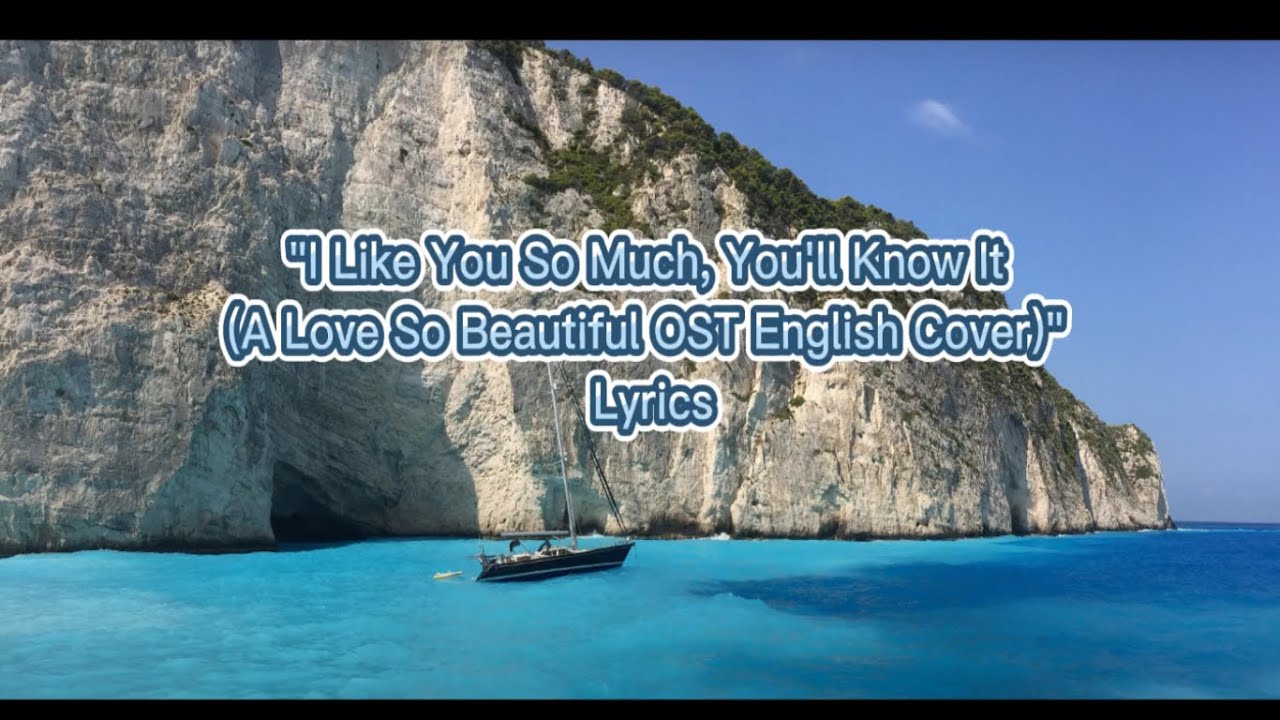 I Like You So Much, You’ll Know It-( A Love So Beautiful OST -Wang ...