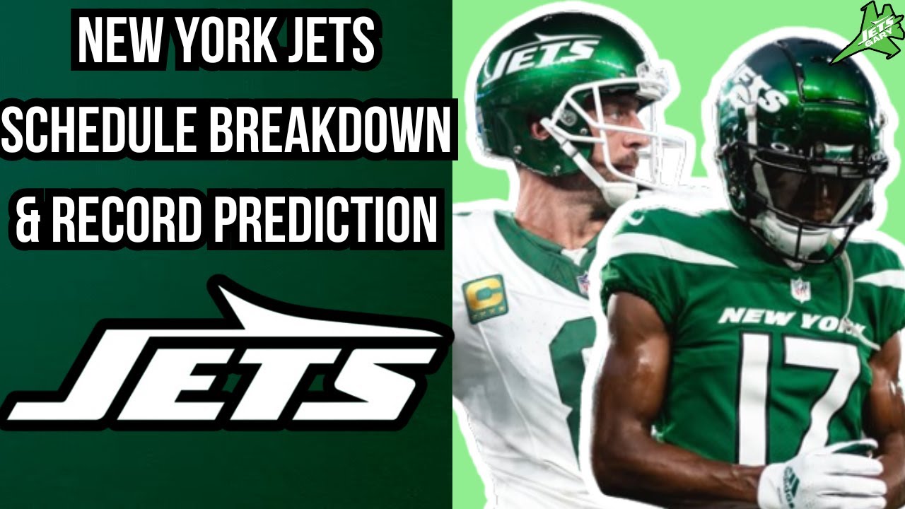 New York Jets Schedule Breakdown & Record Prediction | 2024 NFL Season ...