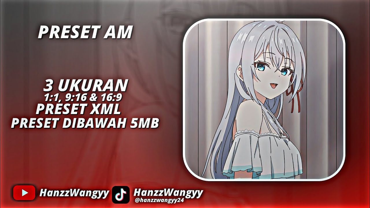 PRESET AM 🎟️ || 3 UKURAN || DJ TWIDDLEFINGER 🎶☕ - YouTube